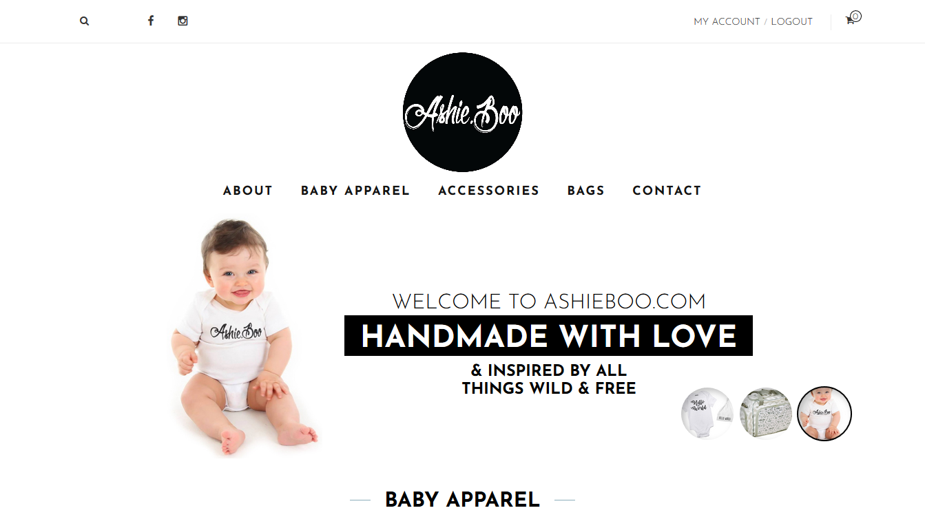 Ashie.Boo Online Store | South African Baby Apparel, Bags & Accessories